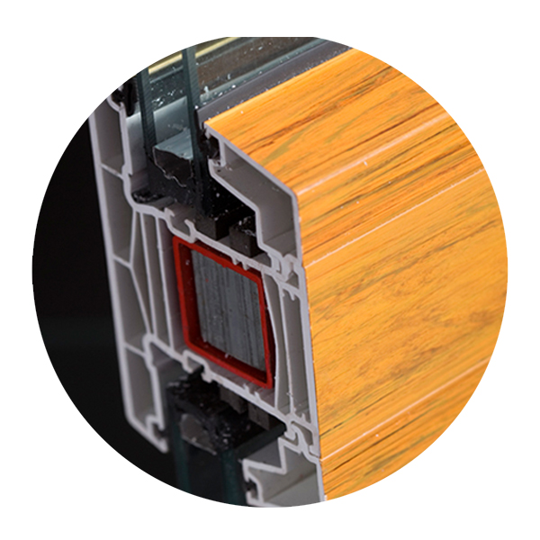 Coloured Vinyl Profile Window Material - Jinan Lumei Construction ...