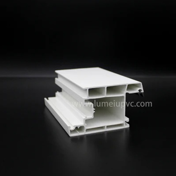 High UV Protection Plastic Window and Door UPVC Profiles - Jinan Lumei Construction Material Co ...