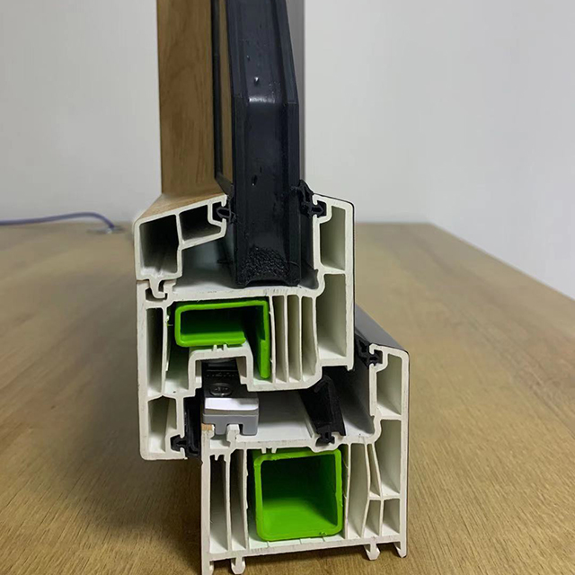Vinyl Assembling UPVC Windows Doors Profiles - Jinan Lumei Construction ...