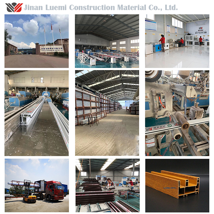 PVC Window and Door System Casement UPVC Profile - Jinan Lumei Construction Material Co., Ltd.